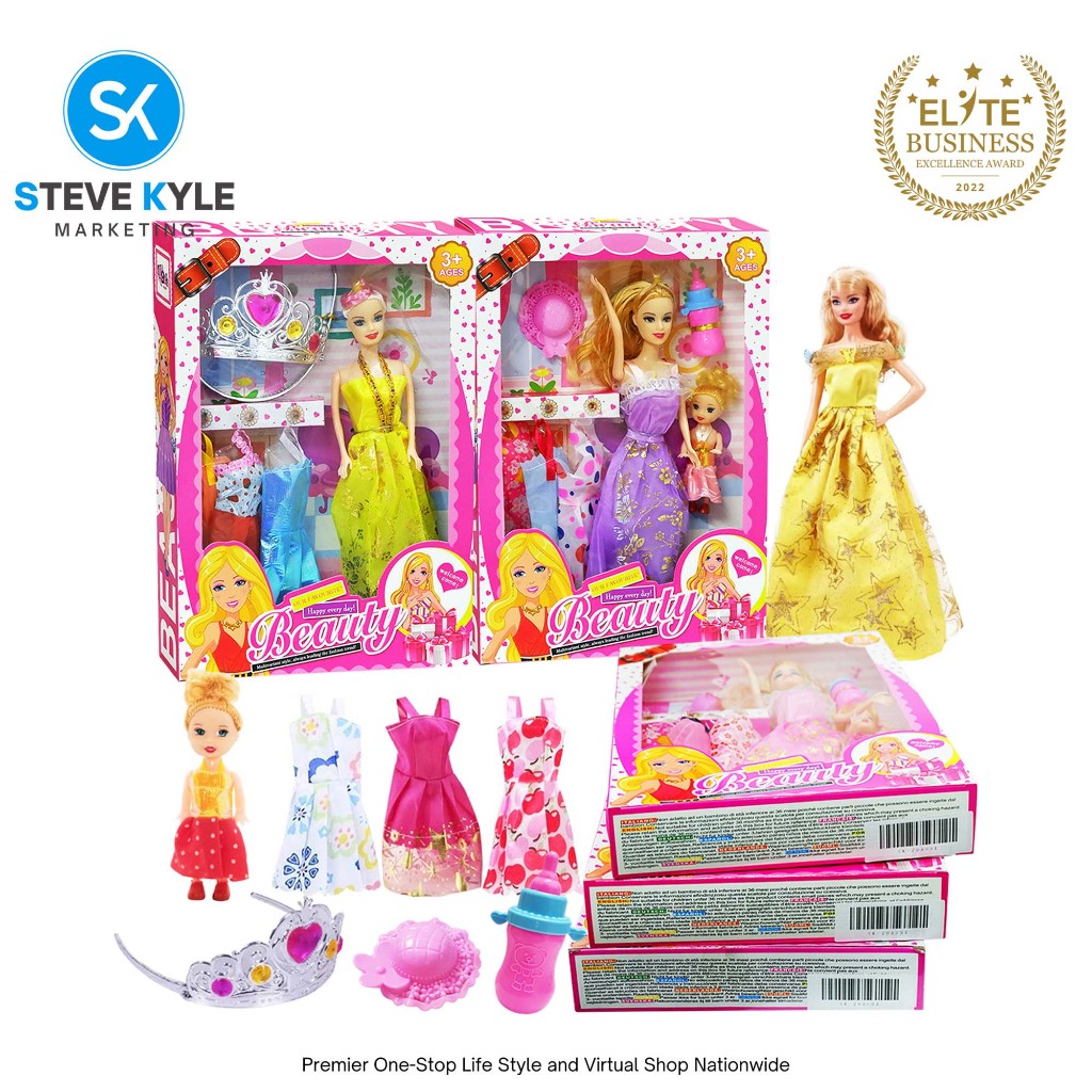 Fashion Random Doll Set for Kids Best Gift for All Ocassion | Shopee ...