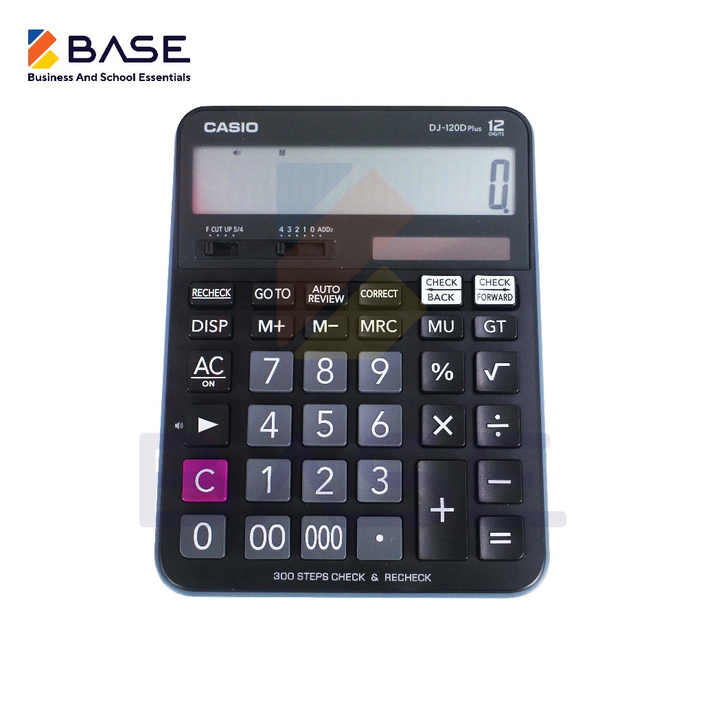 DJ-120D Plus Casio Calculator 12 Digits | Shopee Philippines