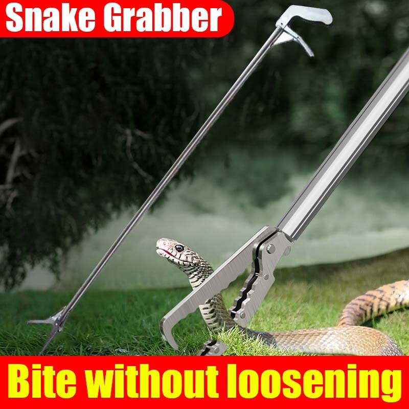 【Amazing tool for catching snakes】Snake trap Tongs Foldable Snake ...