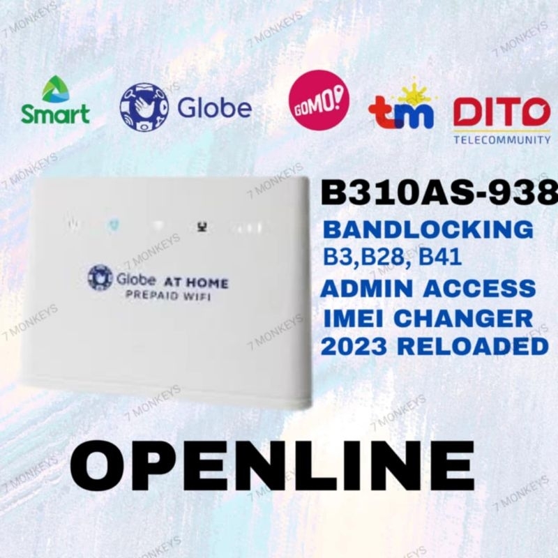 B310AS-938 PREPAID WIFI OPENLINE (2NDHAND USED) | Shopee Philippines