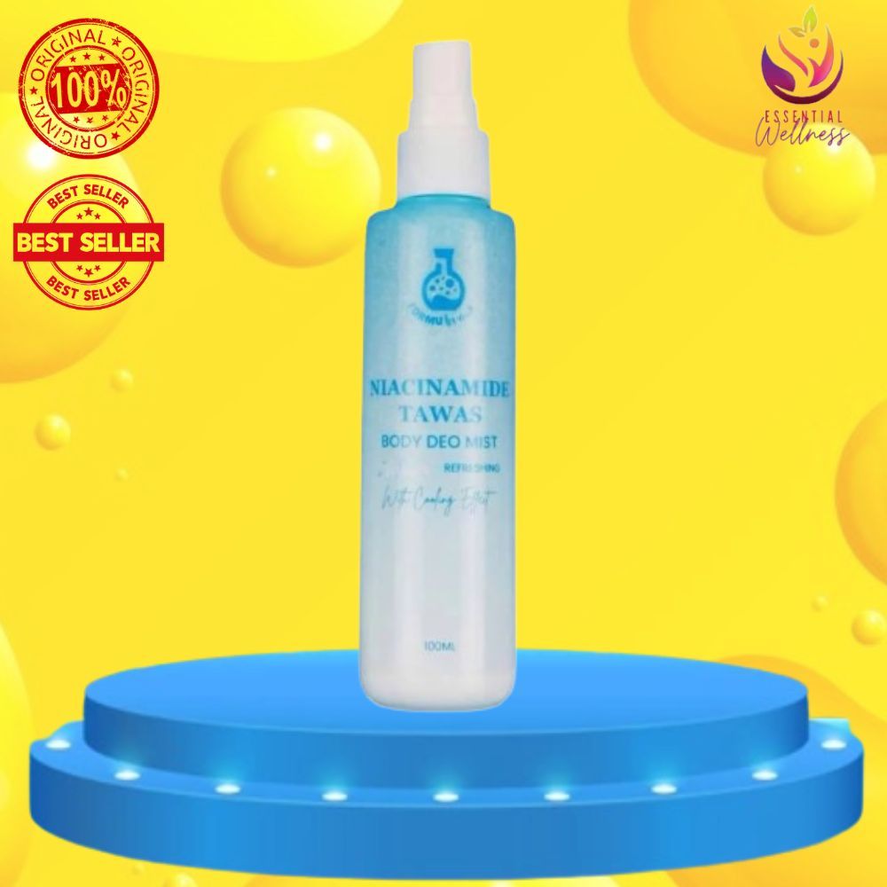 Original Formulove Niacinamide Tawas Body Deo Mist with Cooling Effect | Shopee Philippines