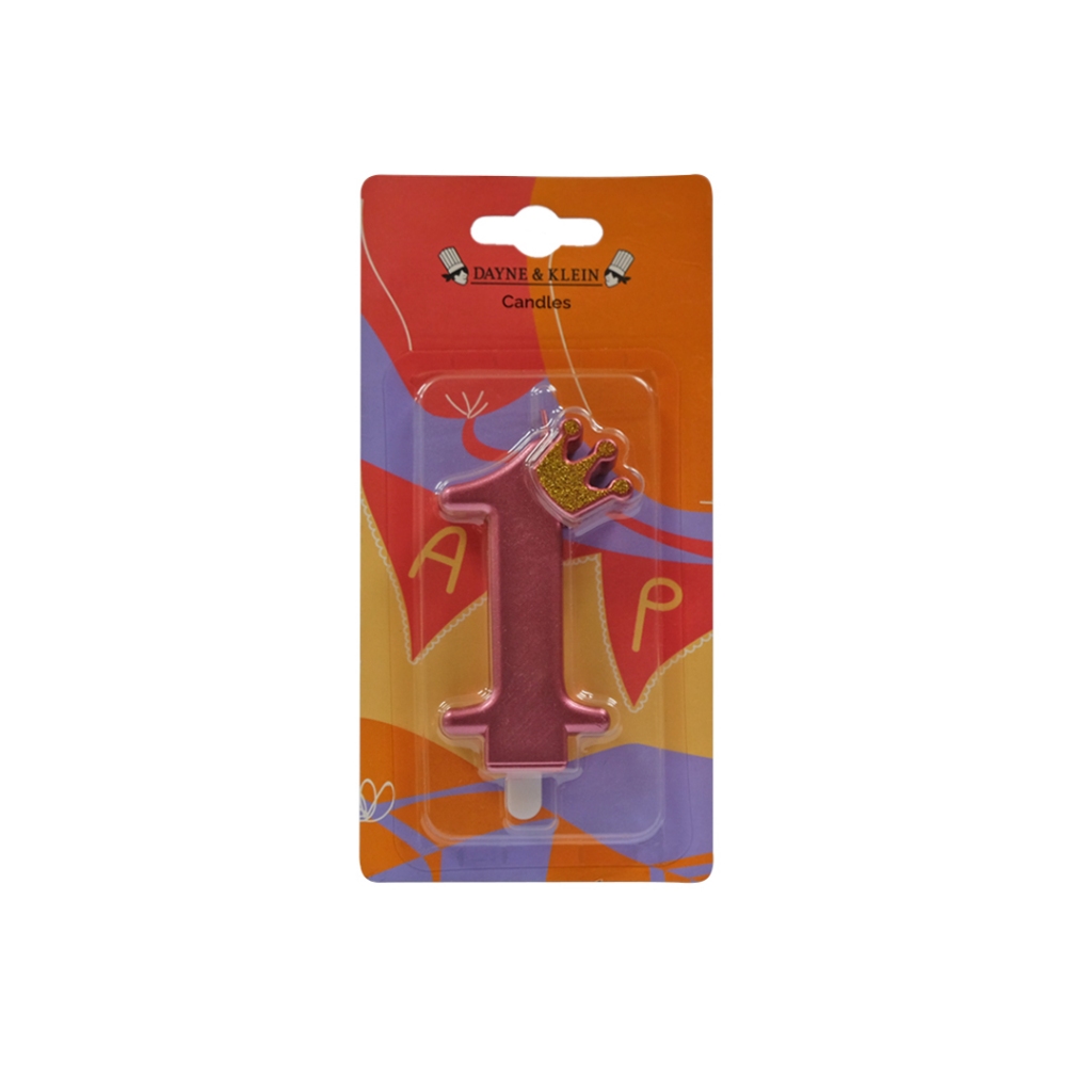 AAB Crown Red Number Candle | Shopee Philippines