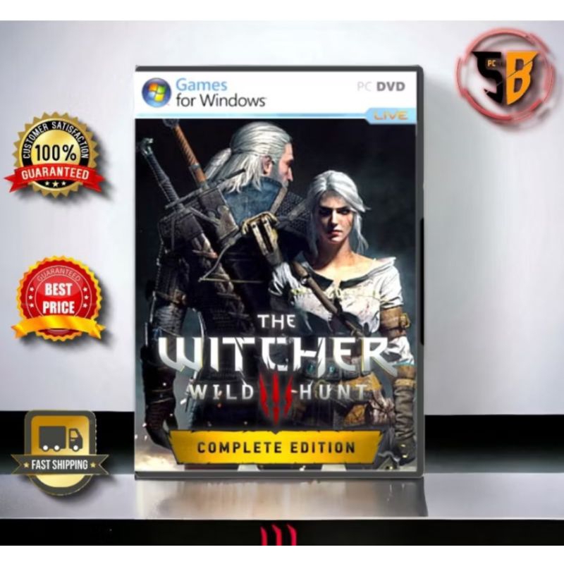 PC Laptop Video Game WITCHER III Next Gen Update Complete Edition +DLCs USB WindowsOS Easy ...