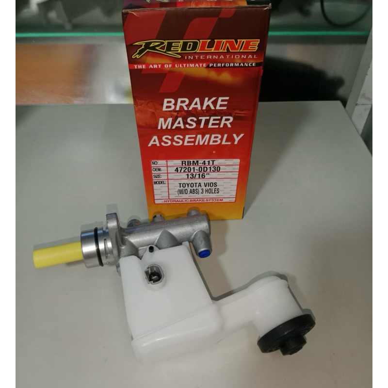 BRAKE MASTER TOYOTA VIOS W/O ABS 3 HOLES 13/16" 47201-0D130 RBM-41T ...