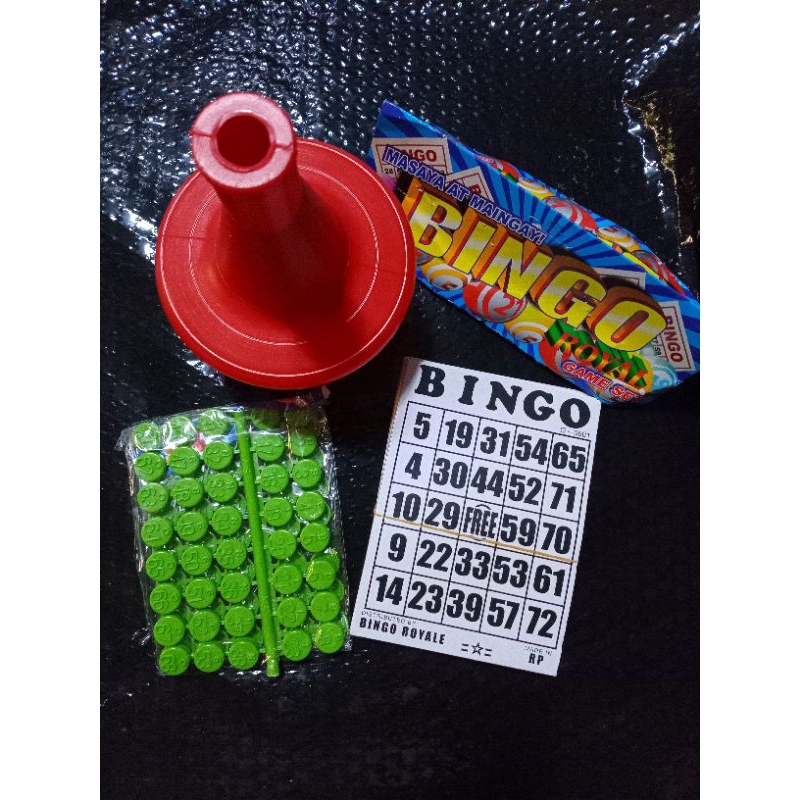 Bingo Set ( Plastic ) | Shopee Philippines