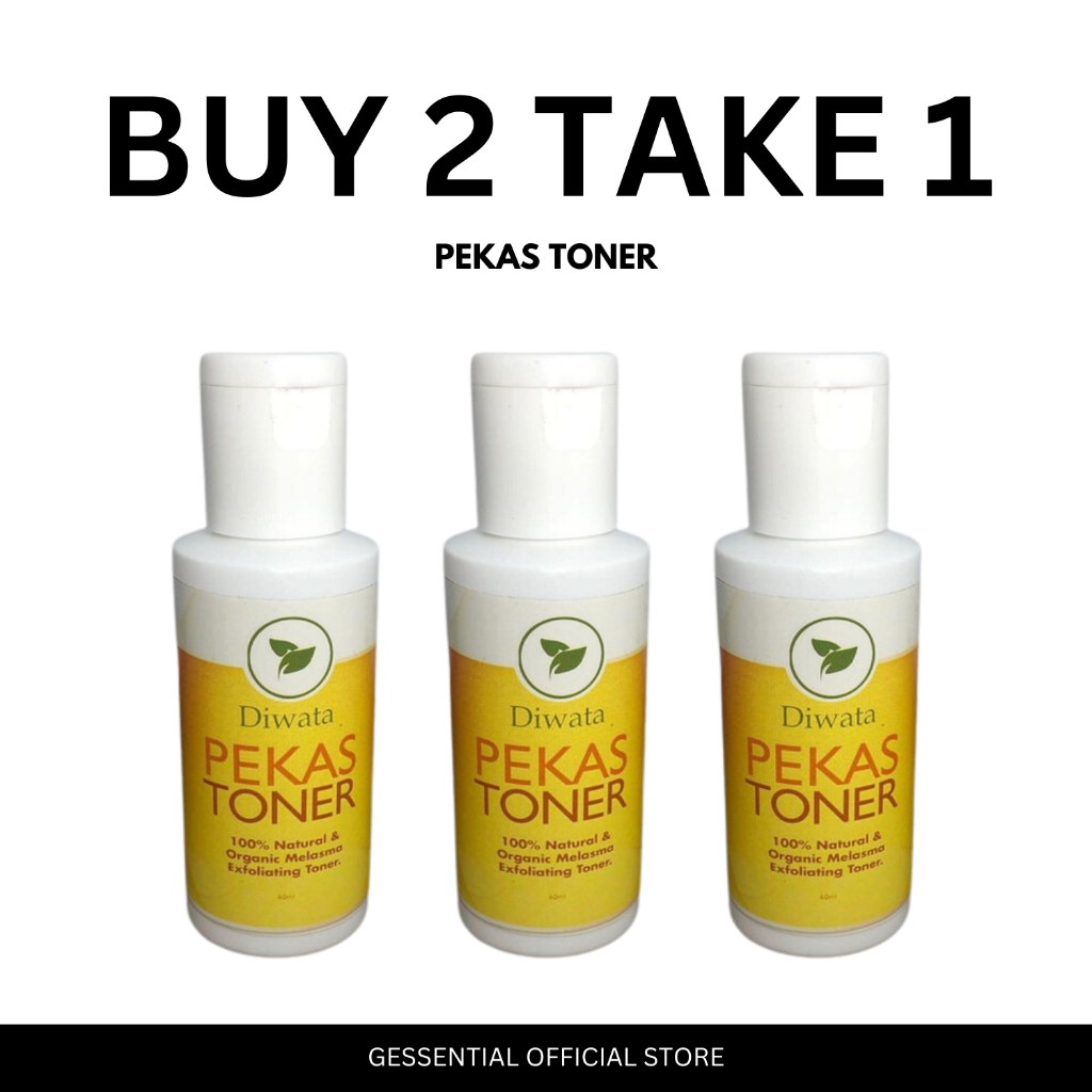 BUY 2 TAKE 1 Pekas Toner 100% Natural and Organic Melasma Exfoliating ...