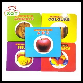 Children’s Educational Board book Hardbound book -W010 | Shopee Philippines