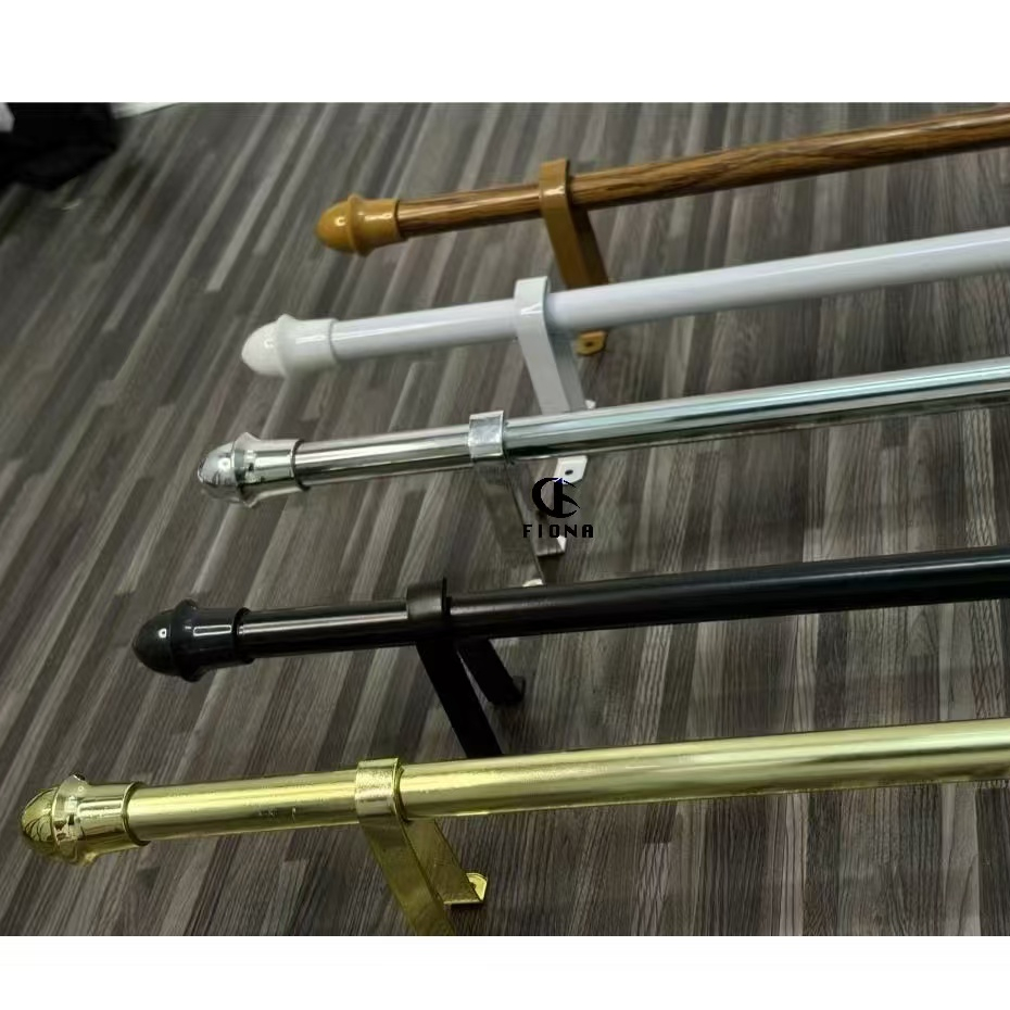 Curtain Rod Adjustable Telescopic Curtain Rod Set, Rod Home Decor ...
