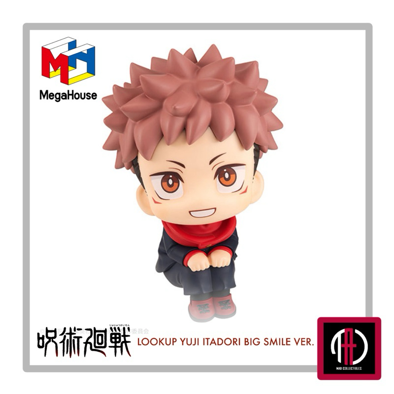 LookUp Jujutsu Kaisen Figure - Yuji Itadori Big Smile ver. - Megahouse ...