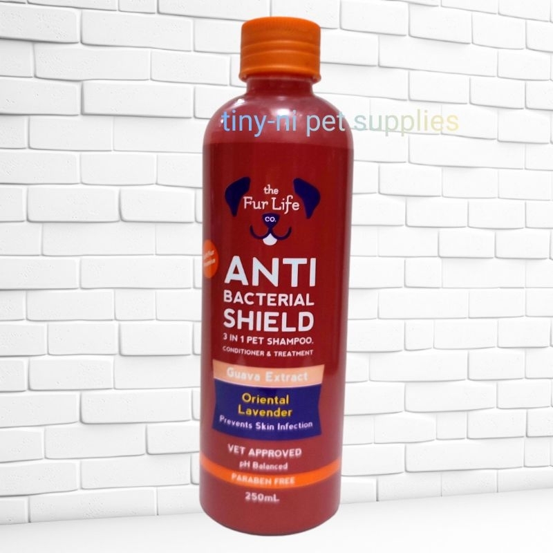 Fur Life Anti Bacterial Shield Dog Shampoo|250ml Healing and Preventing ...