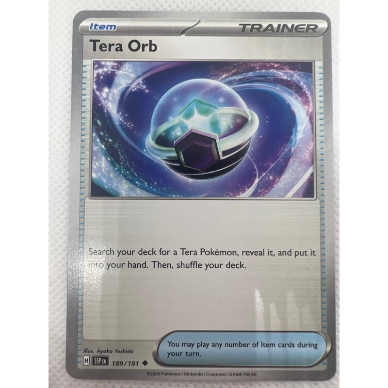 Tera Orb - 189/191 - Uncommon Scarlet & Violet: Surging Sparks ...