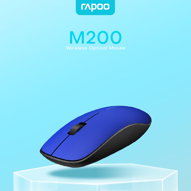 Rapoo M200 1300DPI Bluetooth Mouse 2.4G Wireless Mouse for Laptop Mini ...