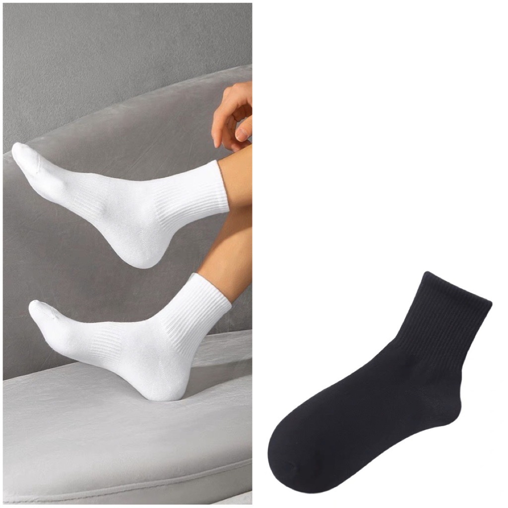 Pure cotton Deodorant Men's and Women's Socks Sports Sock (1 pair ...