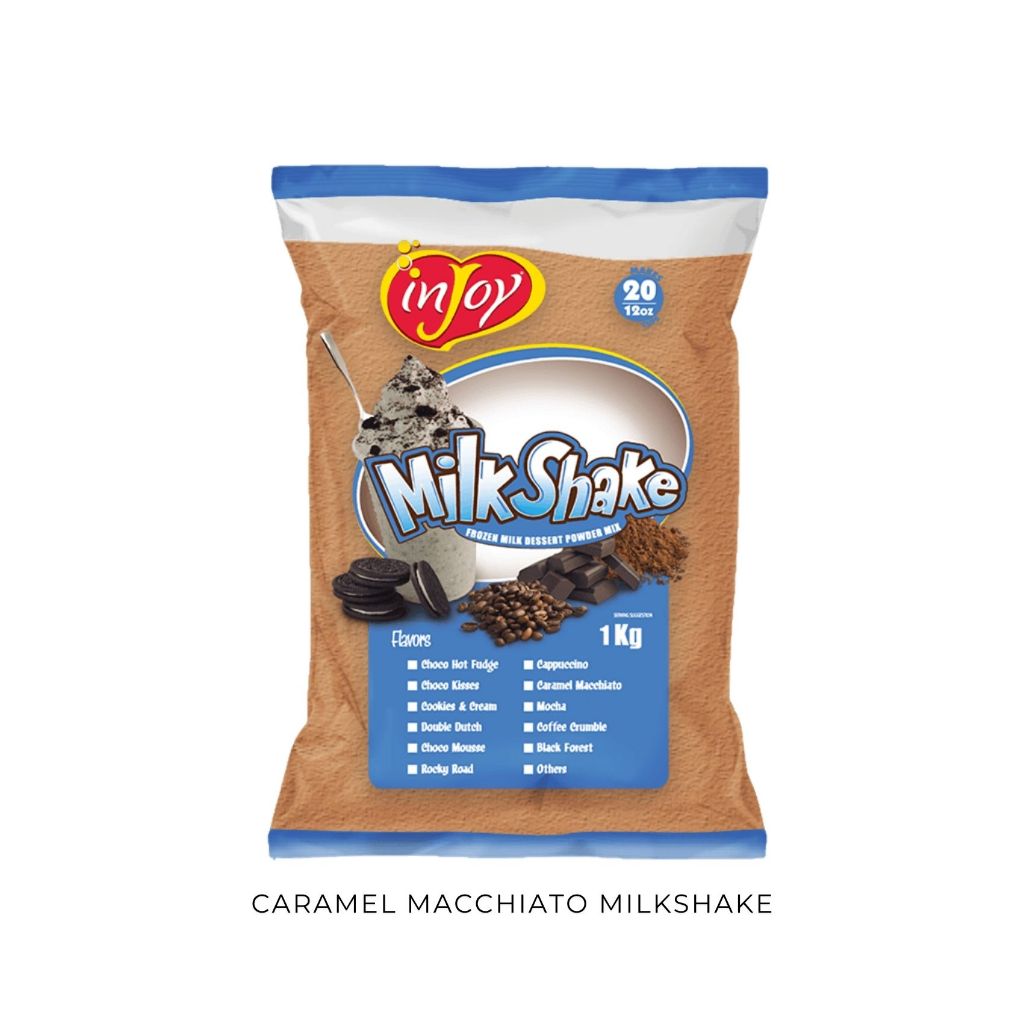 Injoy Caramel Macchiato Milkshake 1kg | Shopee Philippines