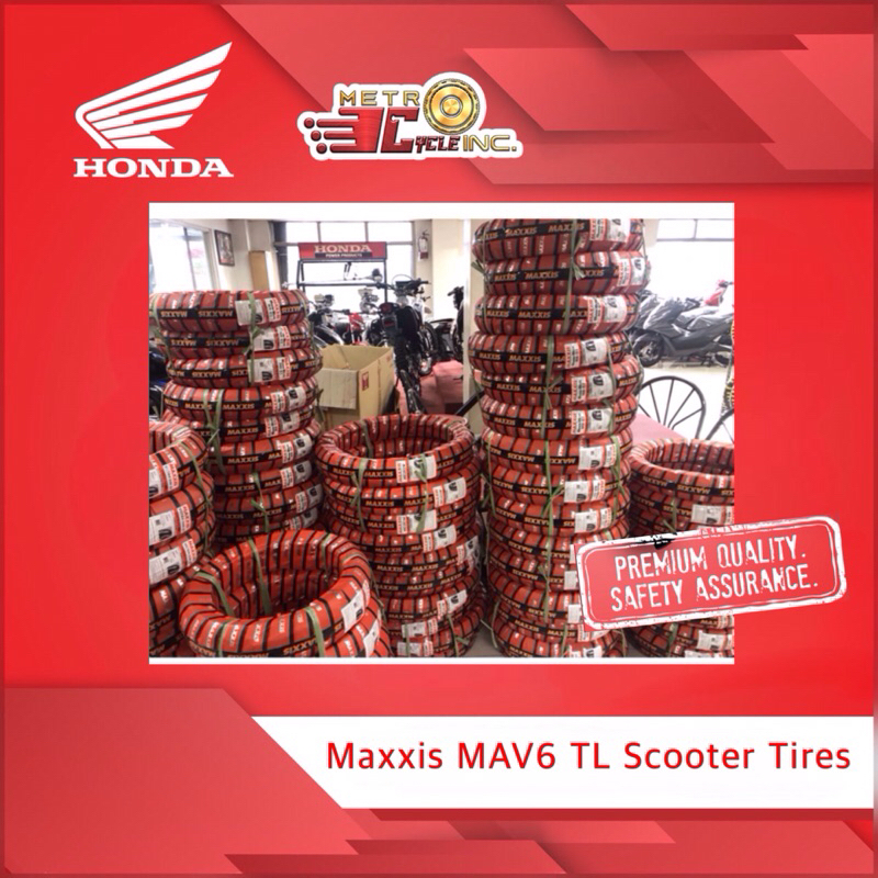 Maxxis MAV6 TL Scooter Tires | Shopee Philippines