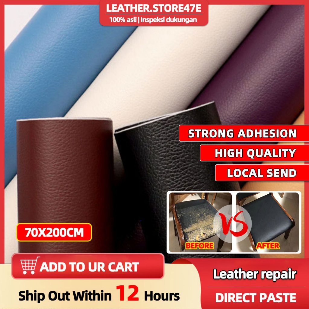 PVC Leather Sticker Patches Adhesive Self-Adhesive Sofa Car Seat Repair ...