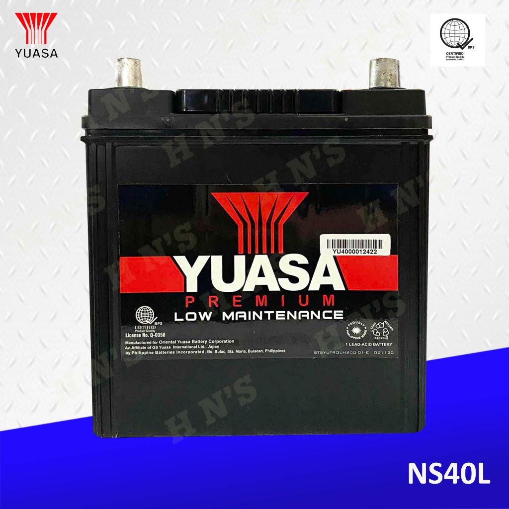YUASA Premium NS40L 44B20L Low Maintenance Automotive Battery | Shopee ...