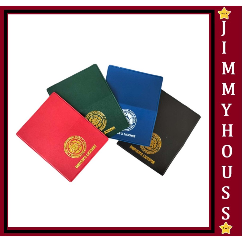LEATHER DRIVER'S LICENSE ID CARD HOLDER (2 SLOT) | Shopee Philippines