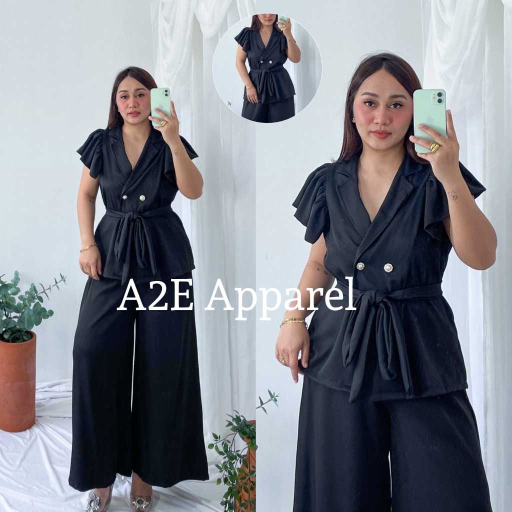 A2E | Claire Coordinates | Blazer with Pants Coords Formal Office ...