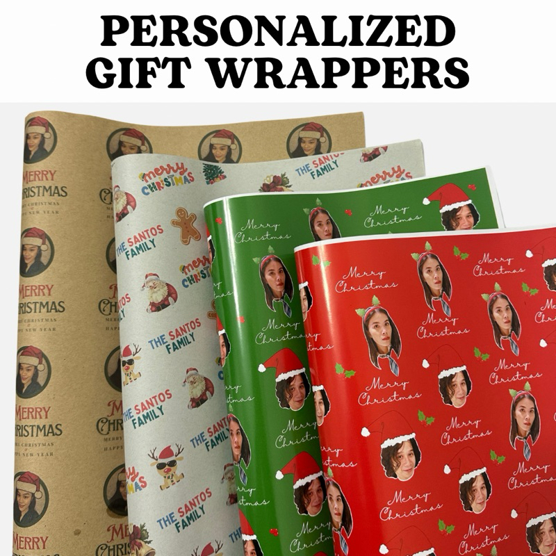 (10pcs) Customized Gift Wrappers for Birthday, Wedding, Anniversary ...