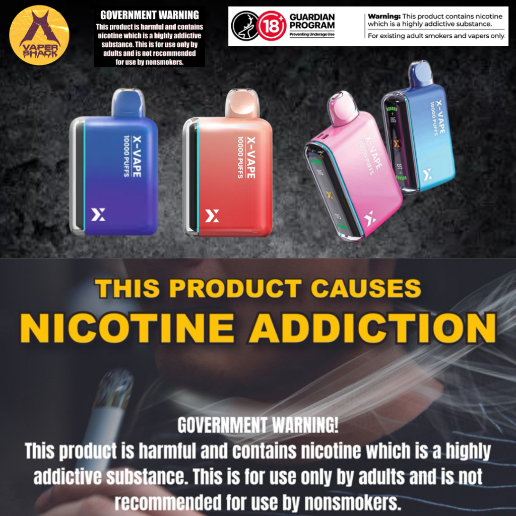 X VAPE X5 SERIES 10000 DISPOSABLE PODS | Shopee Philippines
