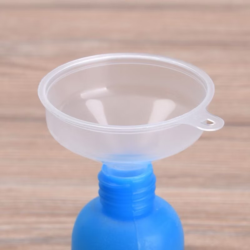 1Pc Mini Plastic Funnel Embudo Transparent Funnel Small Mouth Liquid ...
