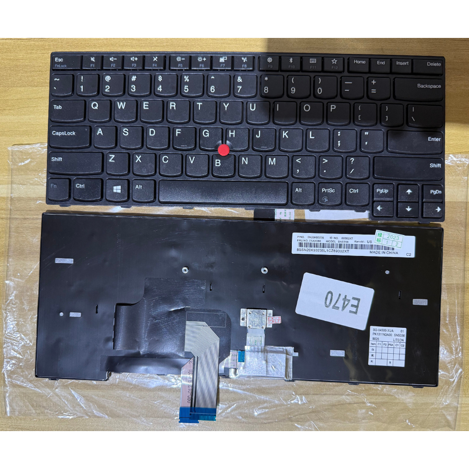 Lenovo IBM Thinkpad E470 E475 E470C US Layout Laptop Keyboard | Shopee ...