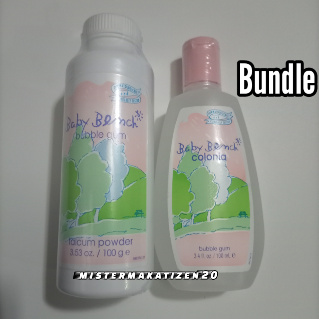 Bench Baby Powder 100G Bubble Gum and Bench Baby Cologne Bubble Gum ...