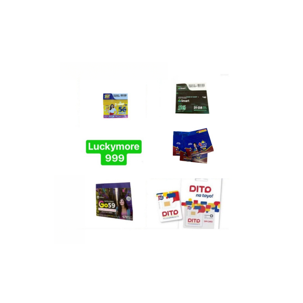 Simcard For Tnt Smart Globe Dito Tm Available Tnt Smart Globe