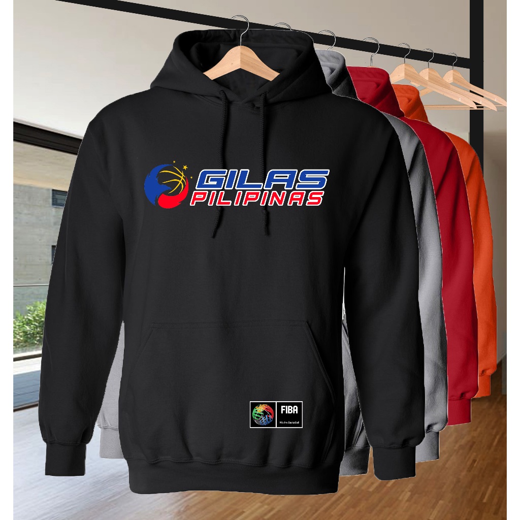 Hoodie Jacket Gilas PILIPINAS D7 Pullover Mall Quality Long sleeve ...