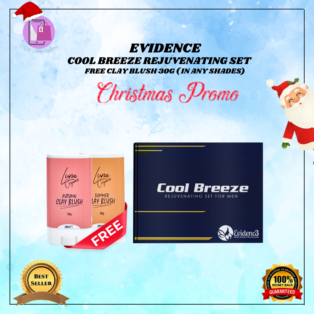 COOL BREEZE REJUVENATING SET FOR MEN WITH FREE CLAY BLUSH 30g IN ANY ...