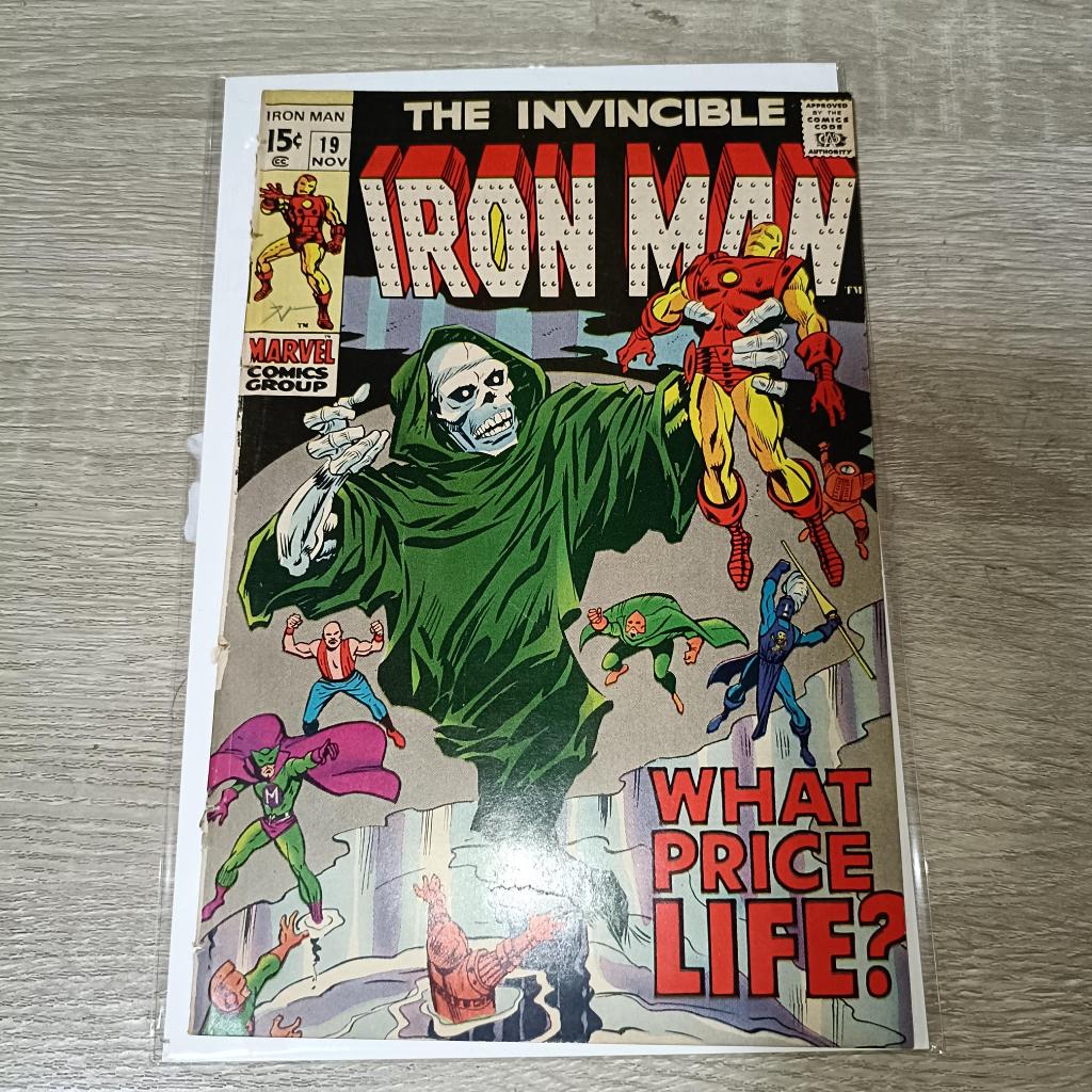 Invincible Iron Man #19 - FR/GD condition (trimmed) - Marvel comics ...
