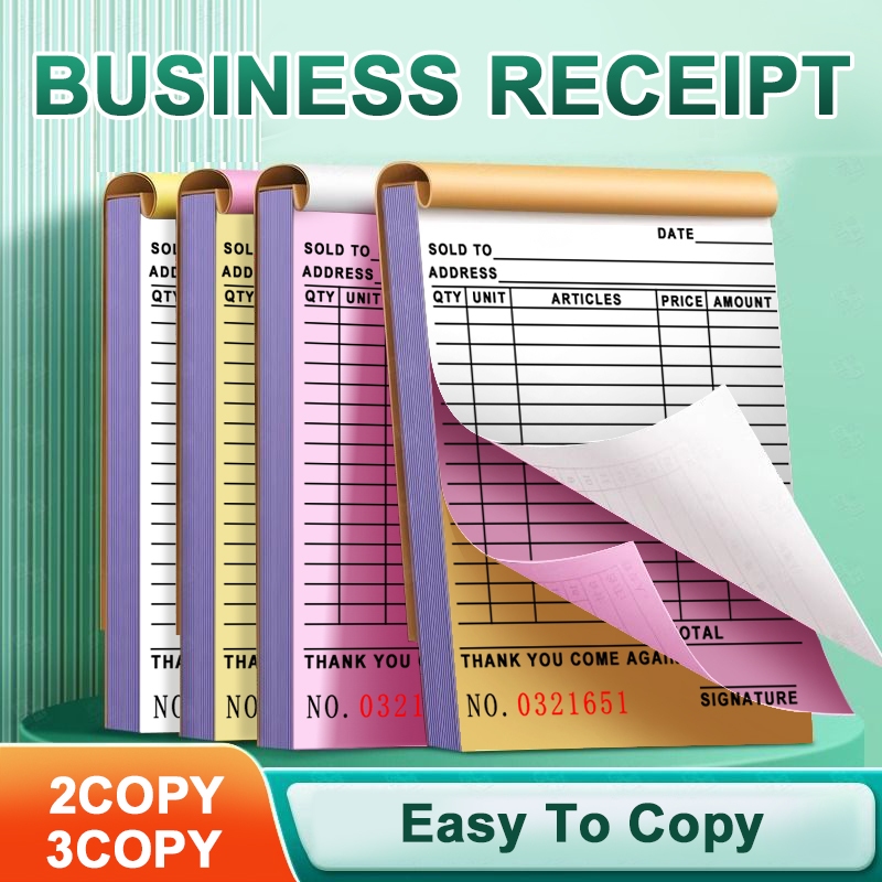 Resibo Carbonized Receipt Wholesale Delivery Receipt Sold Business ...