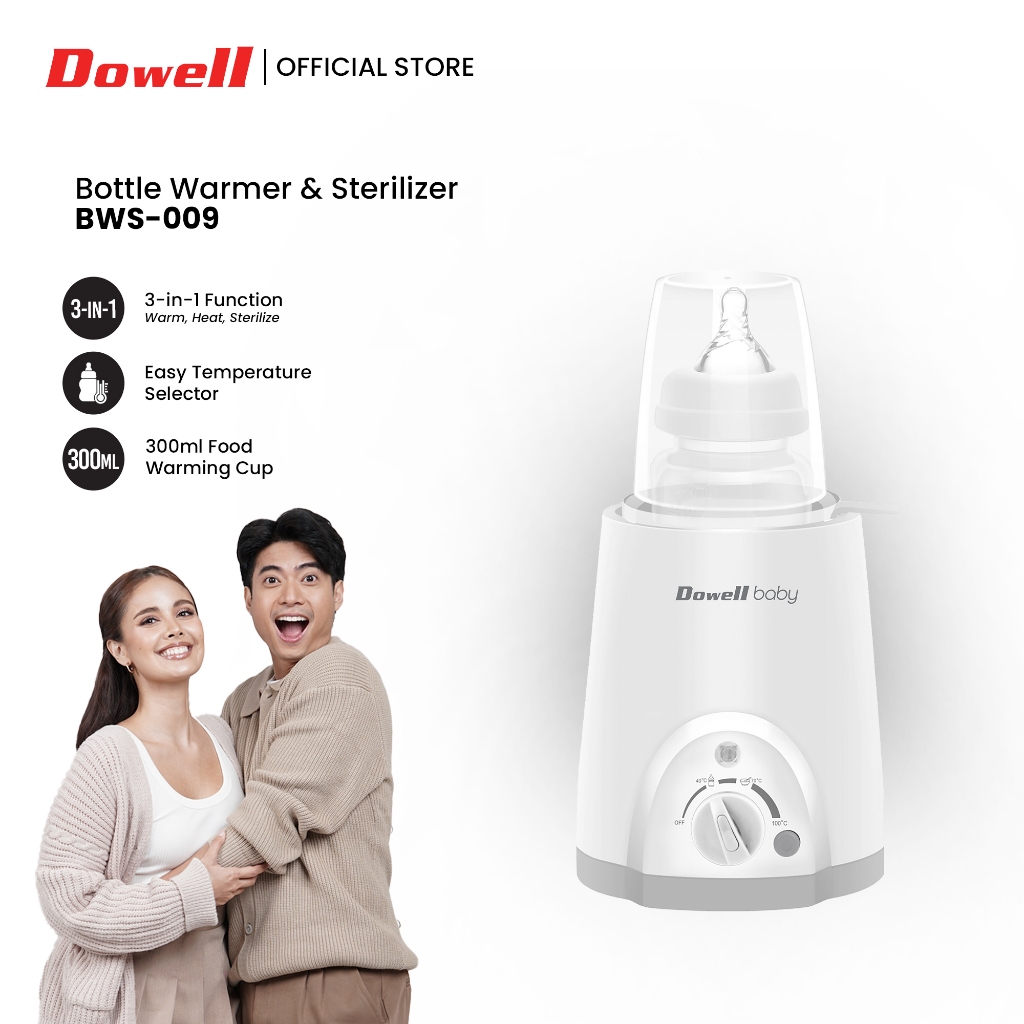 Dowell BWS-009 Baby Bottle Warmer and Sterilizer | Shopee Philippines