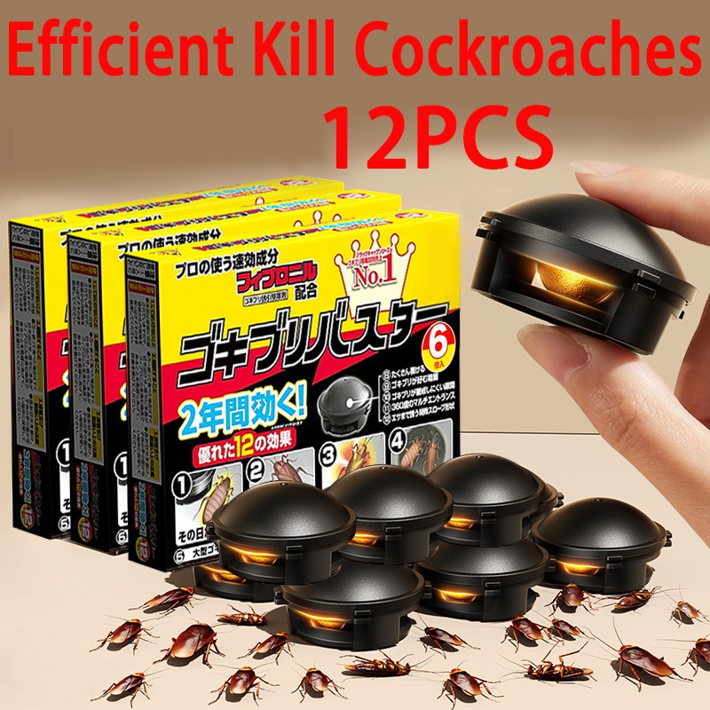 12PCS Japan Cockroach Gel Cockroach Killer home cockroach bait Insect ...