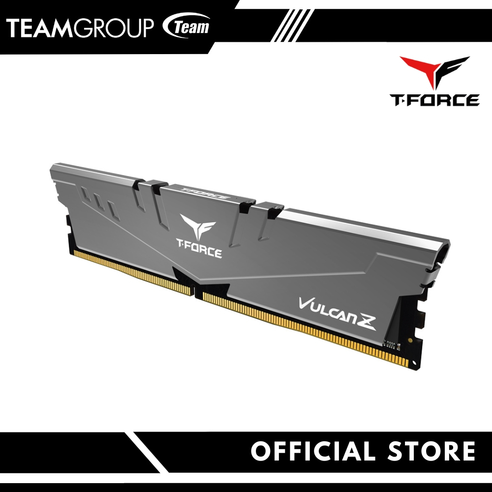 TEAM GROUP VULCAN Z 8GB | 16GB | 3600MHz DDR4 CL18 DDR4 DESKTOP MEMORY GRAY | Shopee Philippines