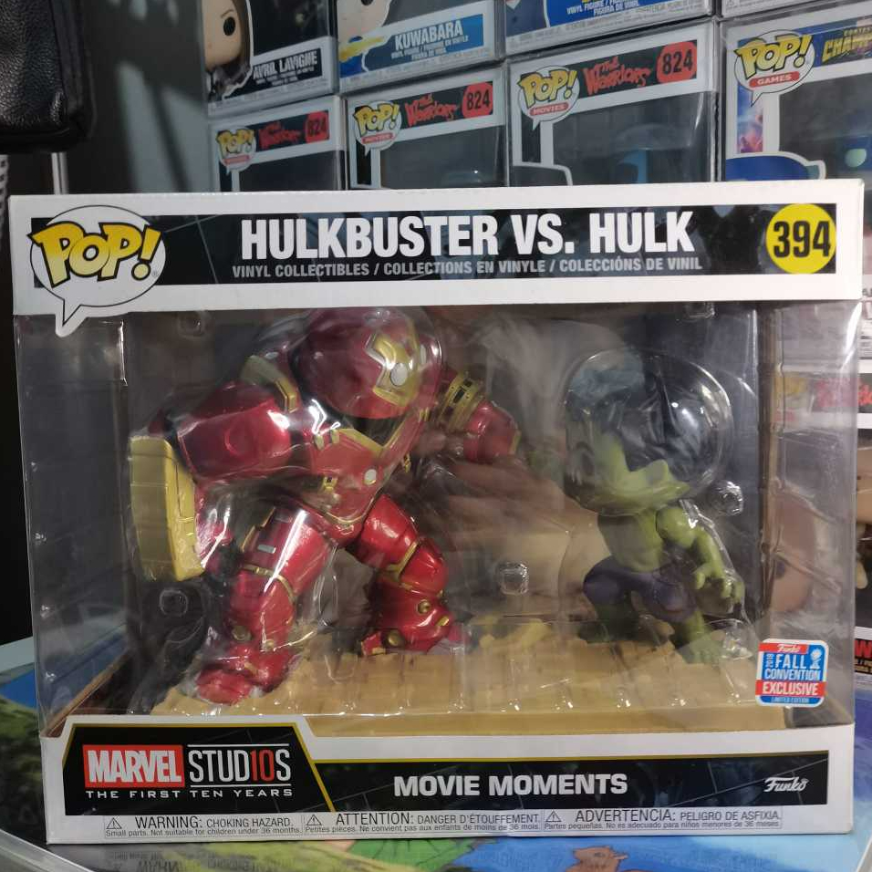 FUNKO POP: HULKBUSTER VS HULK FCE 2018 (MOVIE MOMENTS) | Shopee Philippines
