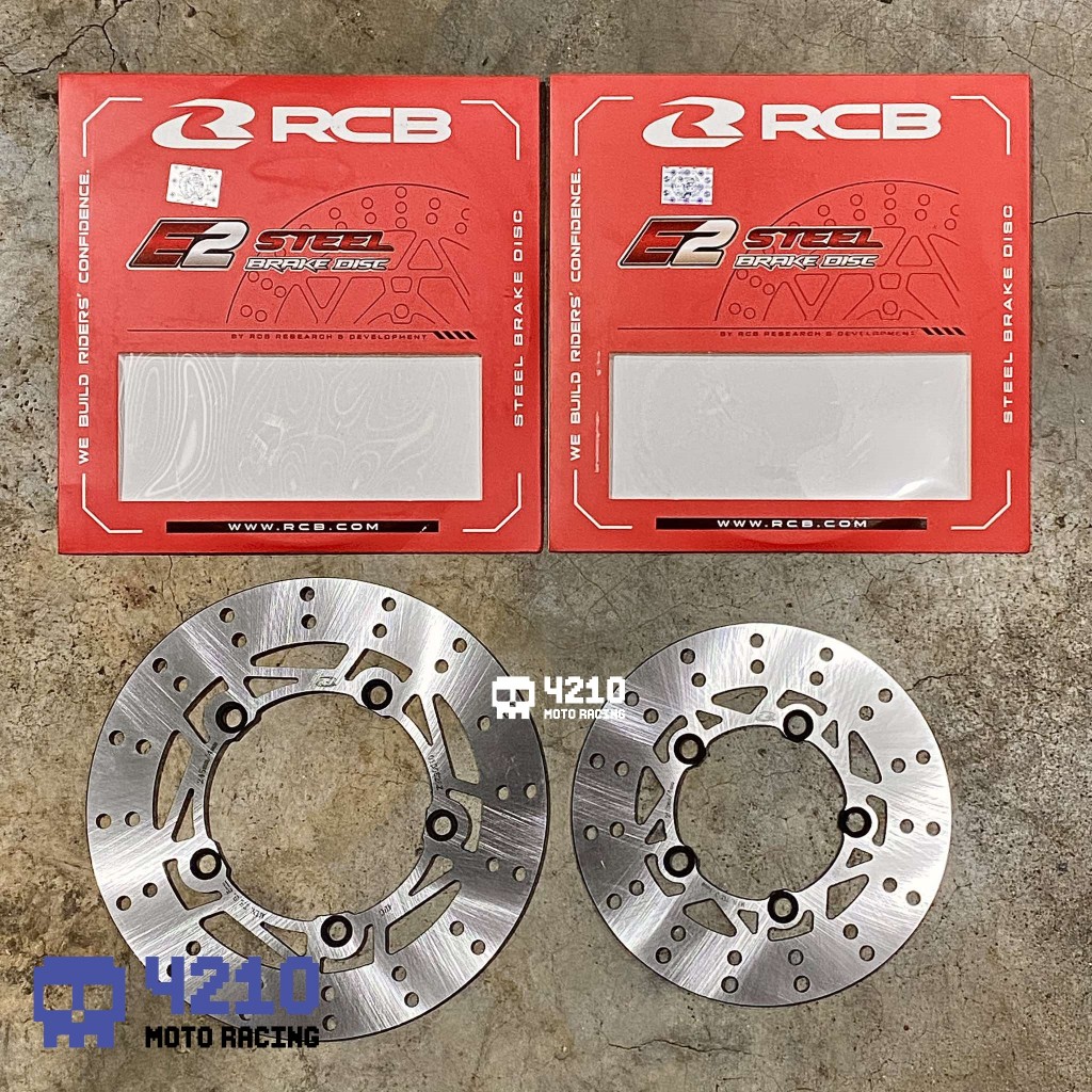 RCB E2 SERIES FRONT & REAR DISC PLATE for YAMAHA SNIPER 150/155 ...