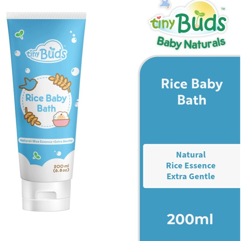 tiny buds bath natural rice essence 200ml | Shopee Philippines