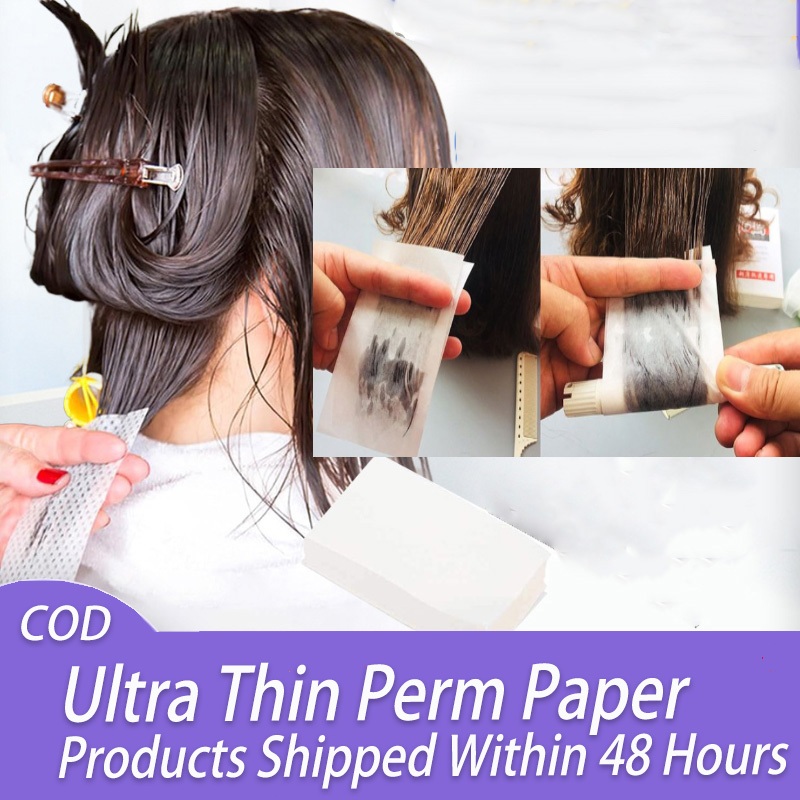 50Pcs High Grade Hair Paper Japanese End Paper Hair Curling Paper For ...