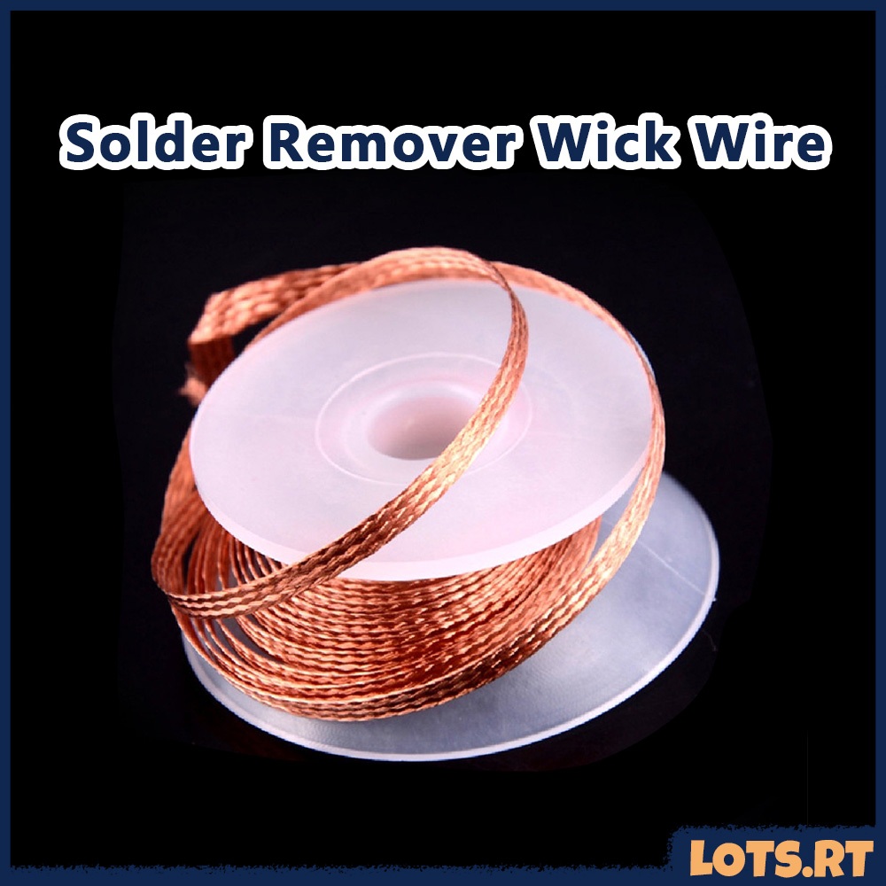 Desoldering Braid 1.5M 3.5mm Solder Remover Wick Wire Professional ...