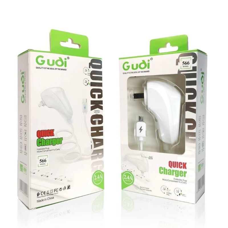 Original Gudi 2.4A Fast Charger Quick Charging Adapter With Power ...