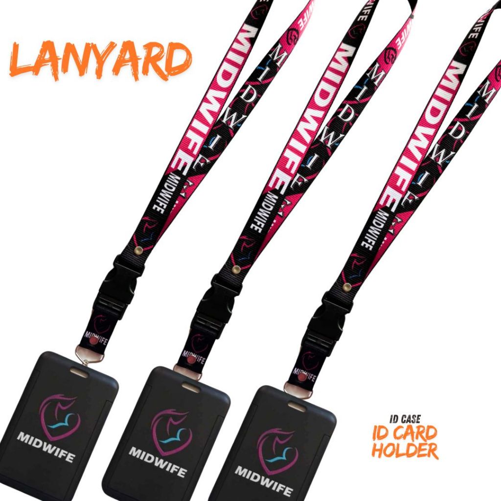 New MIDWIFE Sling Id Holder Name tags Lanyards idlace | Shopee Philippines