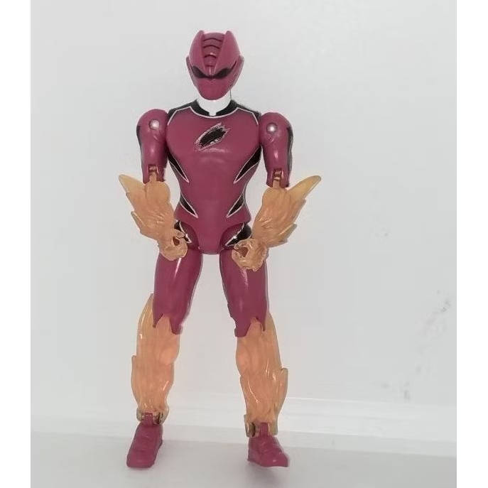 2007 Bandai Casey Red Tiger Ranger Power Rangers Jungle Battle Fury ...