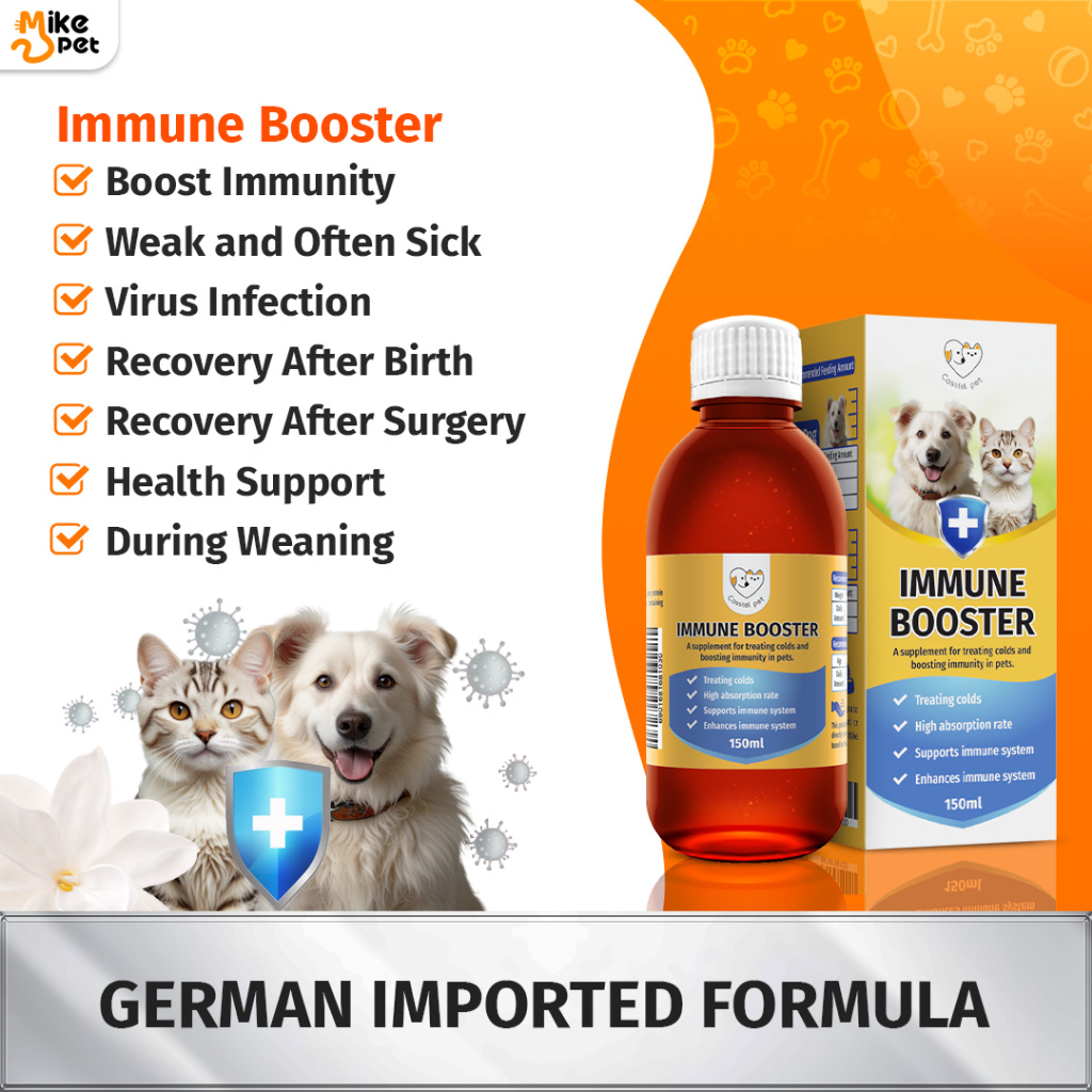Cassiel Pet Immunol Vitamins Liquid For Immune System Booster Antivirus ...