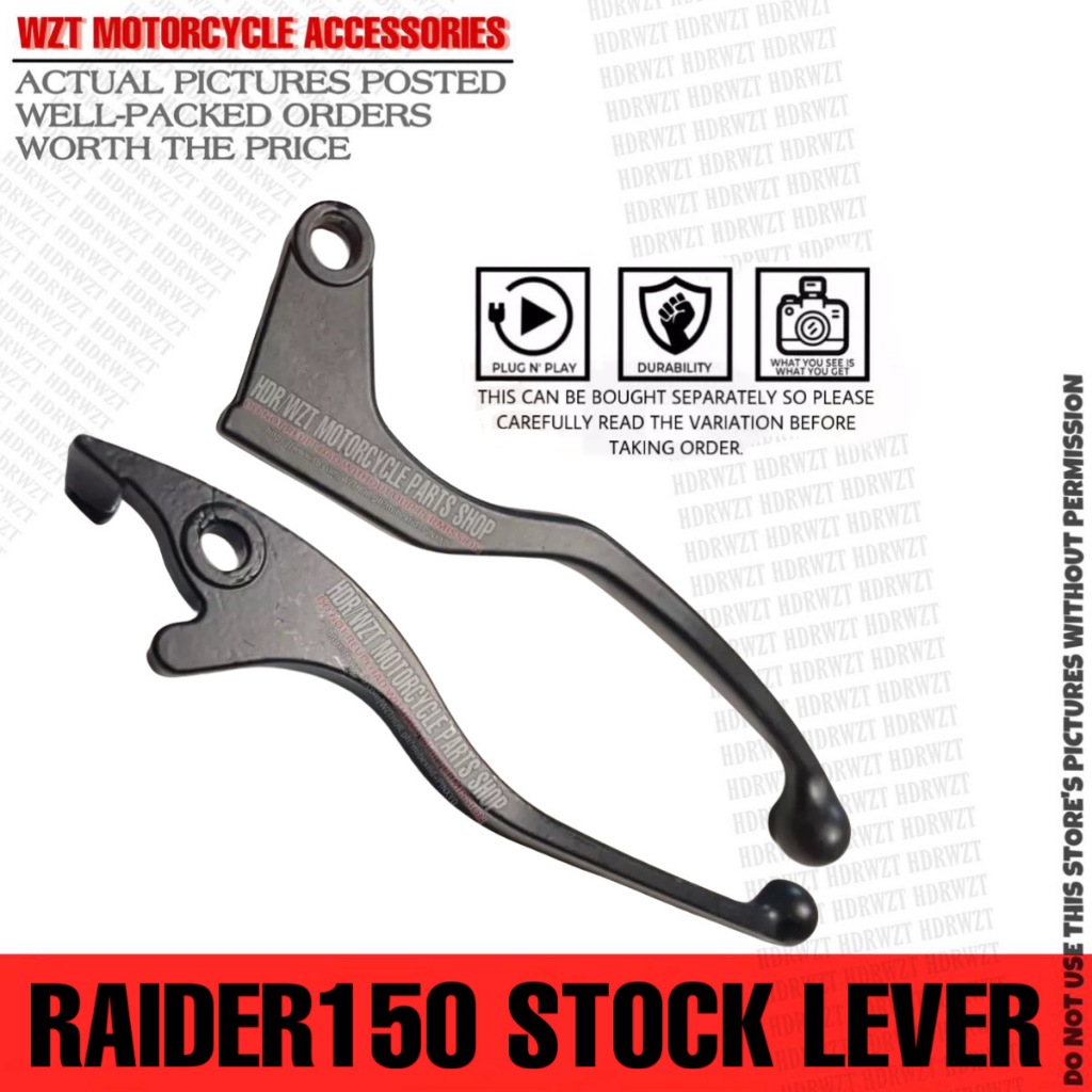WZT SUZUKI RAIDER150 / RAIDER 150 LEFT & RIGHT BRAKE AND CLUTCH STOCK ...