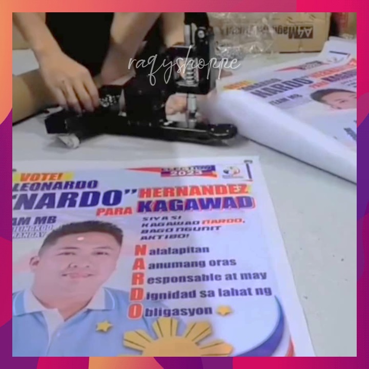 Election Tarpaulin Poster, Flyers & Stickers (Campaign Materials ...