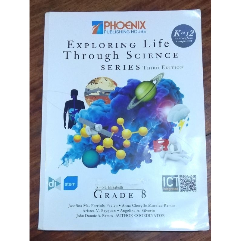 EXPLORING LIFE THROUGH SCIENCE SERIES. Third Edition. Grade 8 | Shopee ...