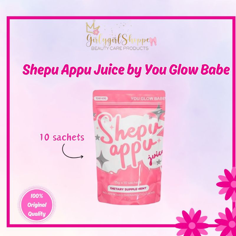 You Glow Babe Shepu Appu Juice Dietary Supplements 150gms (10sachets ...