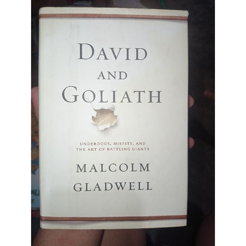David and Goliath by Malcolm Gladwell | Shopee Philippines